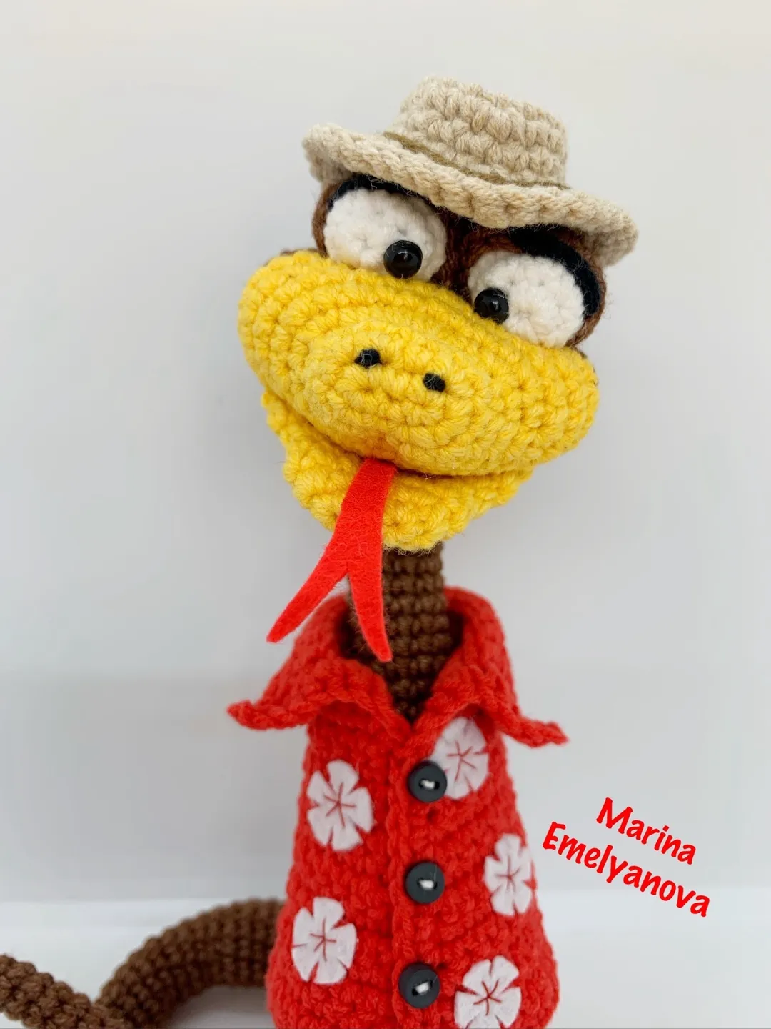 Digital Download - PDF. Crochet Patterns Mister Snake. DIY amigurumi ...