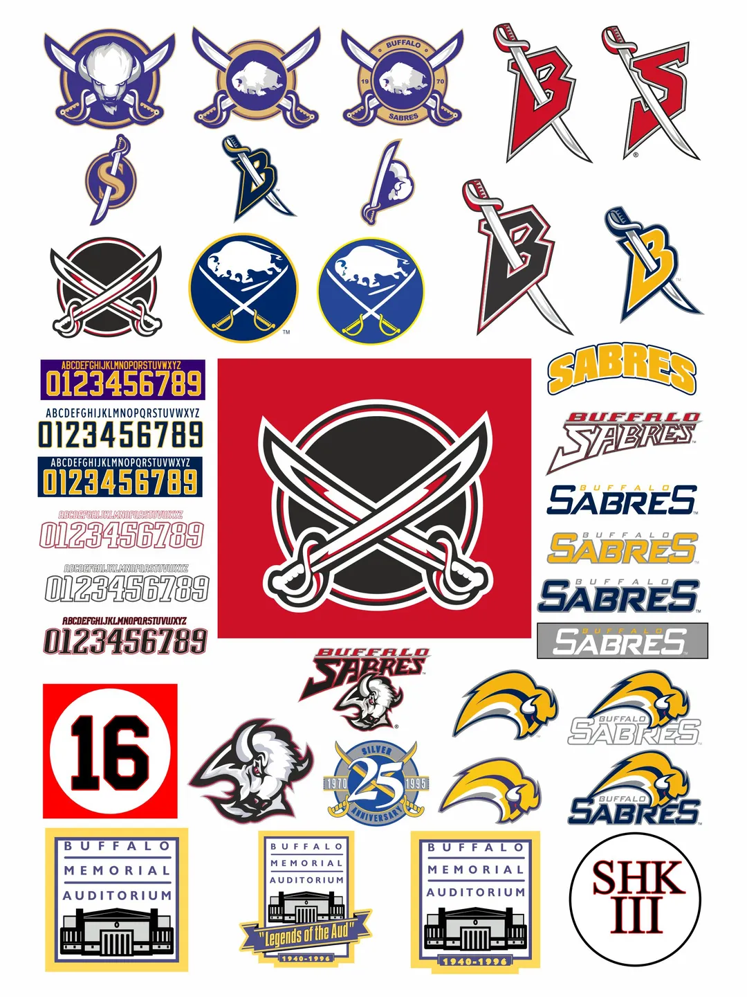 Buffalo Hockey SVG, Buffalo Sabres SVG Bundle, NHL Logo Svg