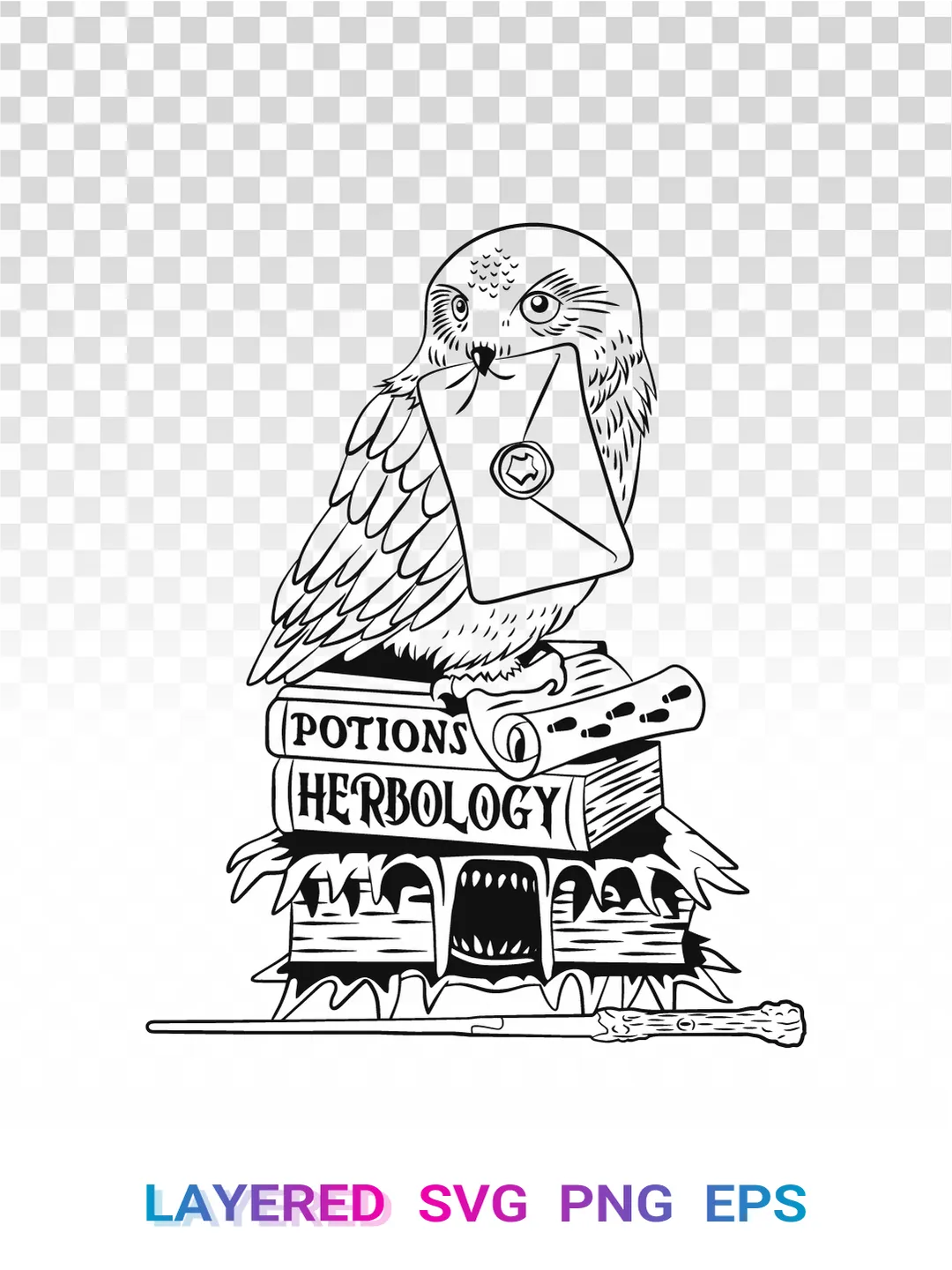 Magical Hedwig Owl SVG for the Ultimate Potterhead Crafter
