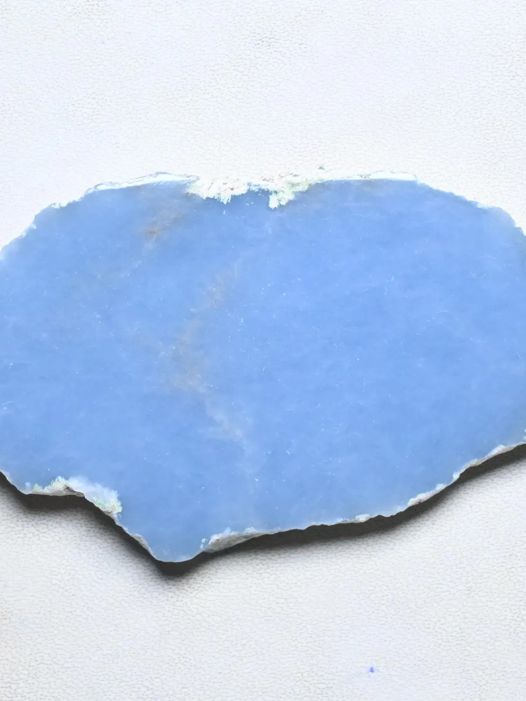 Angelite Slice | Natural Blue Angelite Slab | Polished Crystal Slice ...