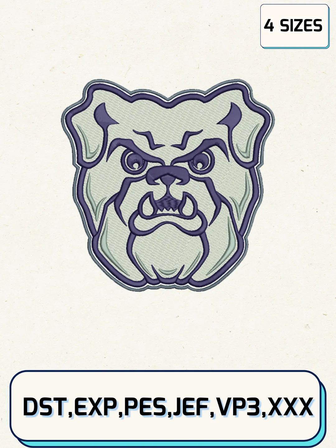 Butler Bulldogs Embroidery Design Files, NCAA Logos Embroidery Designs ...