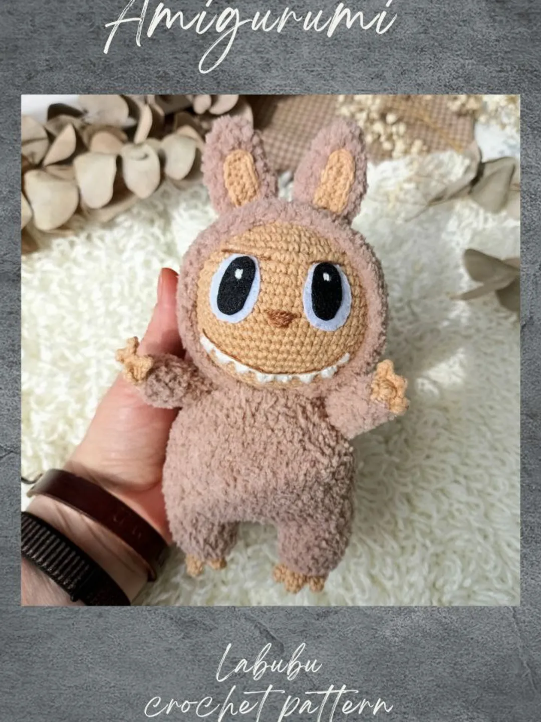 Labubu Crochet Clothes Pattern – Amigurumi Doll Outfit PDF – Cute Plush Costume Set –Labubu ...