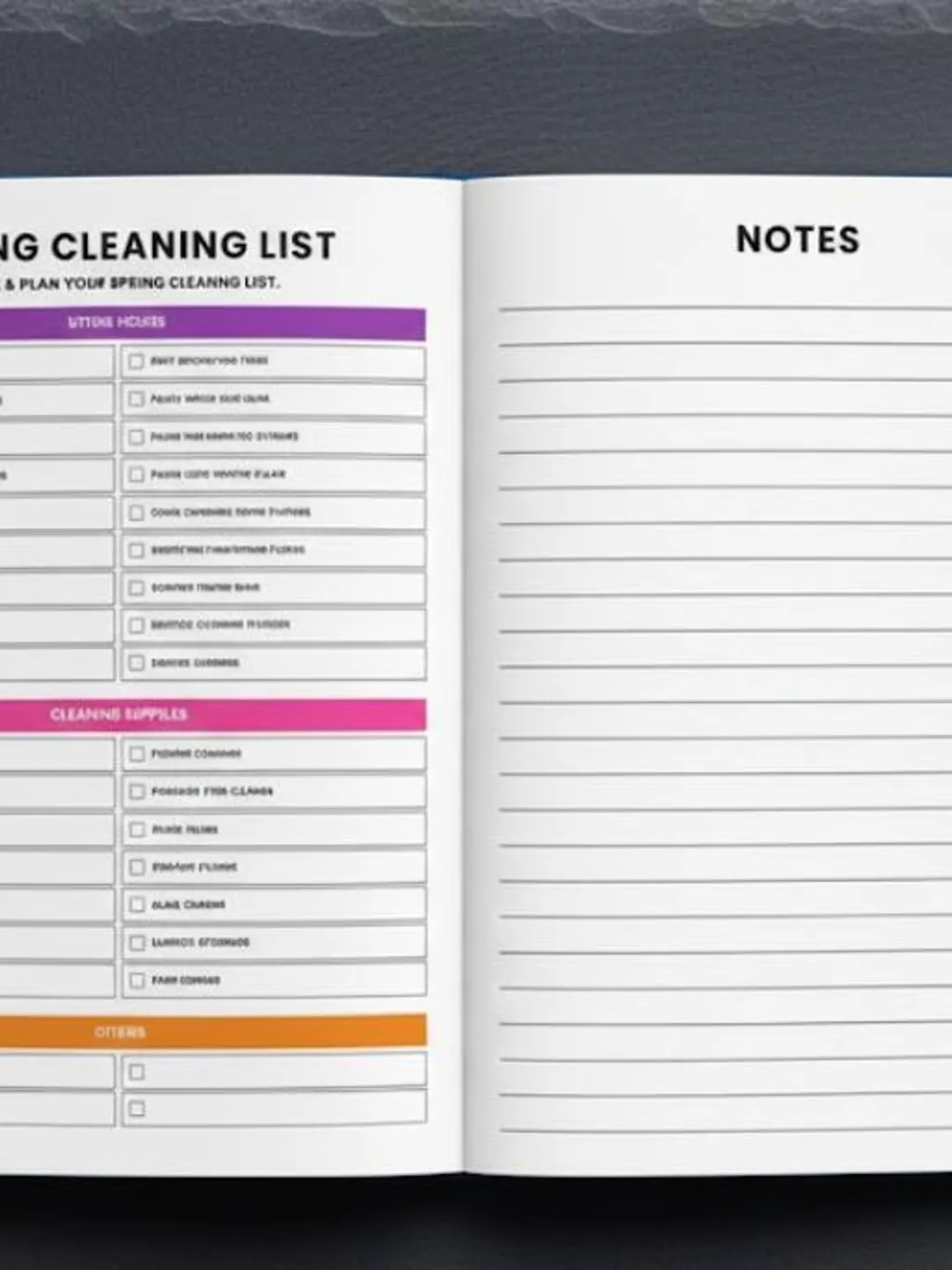 ADHD Cleaning Schedule 2026 Digital Planner, Neurodivergent Home ...