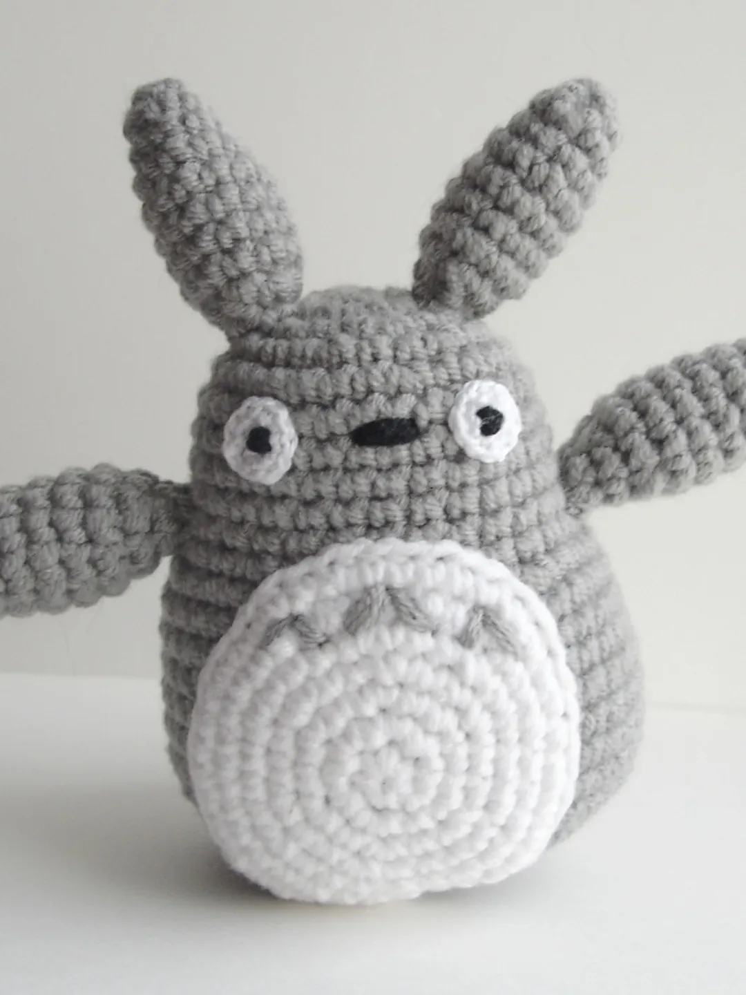 Totoro crochet pattern. Amigurumi pattern. Amigurumi totoro toy. My ...