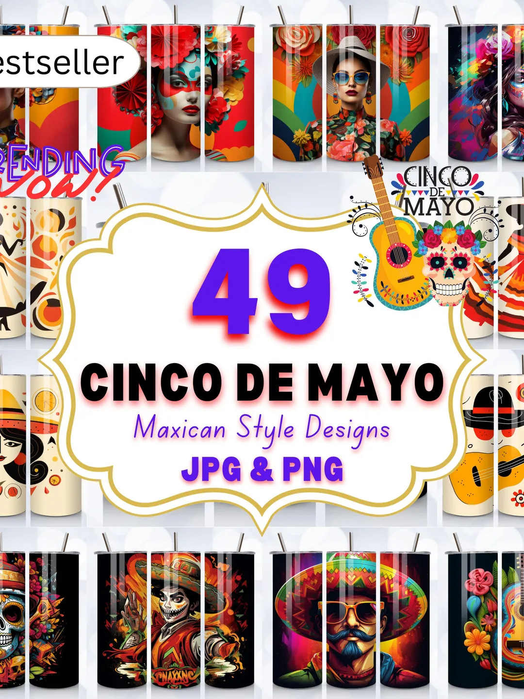 cinco de mayo dot a dot marker dauber coloring activity Preschool Fine ...