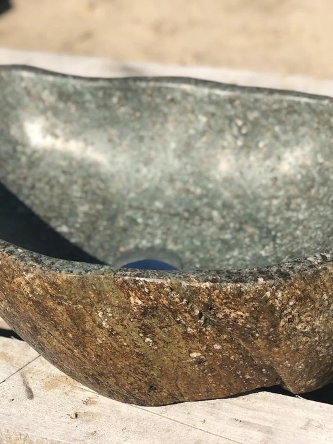 Exclusive shell river stone