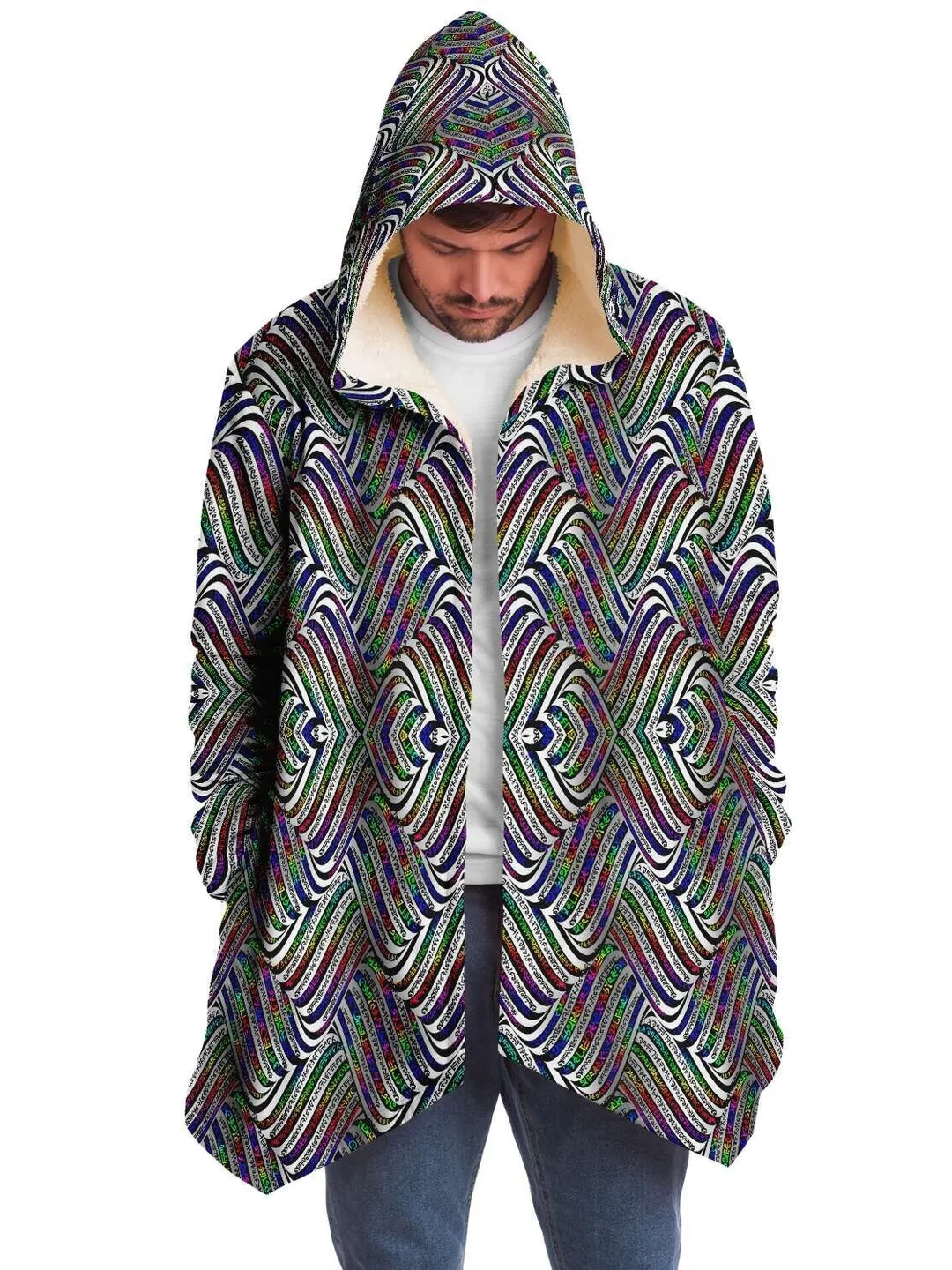 Hypnotic Hills Micro Fleece Cloak