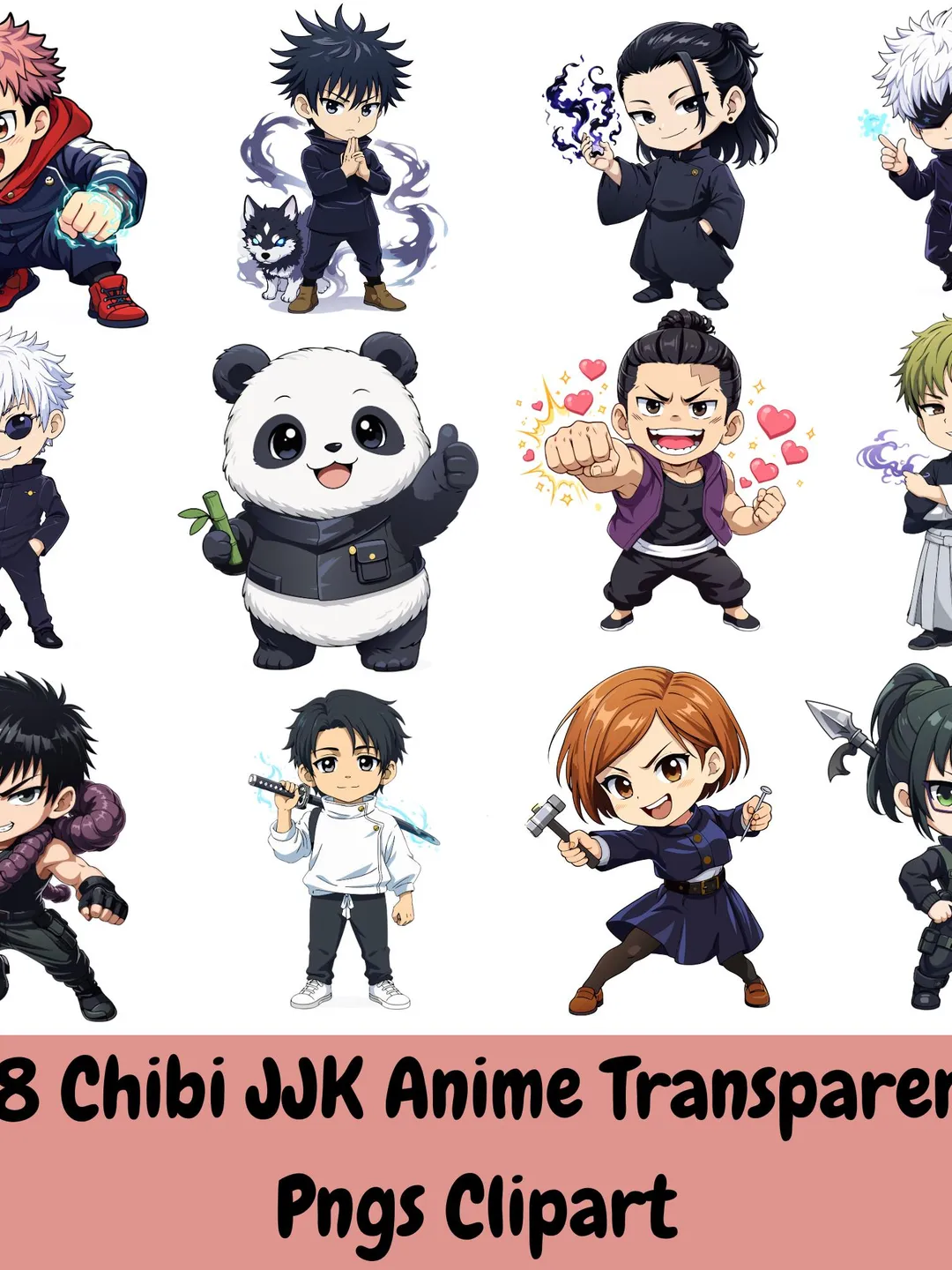 Choso PNG, Jujutsu Kaisen SVG, Anime Character Cricut