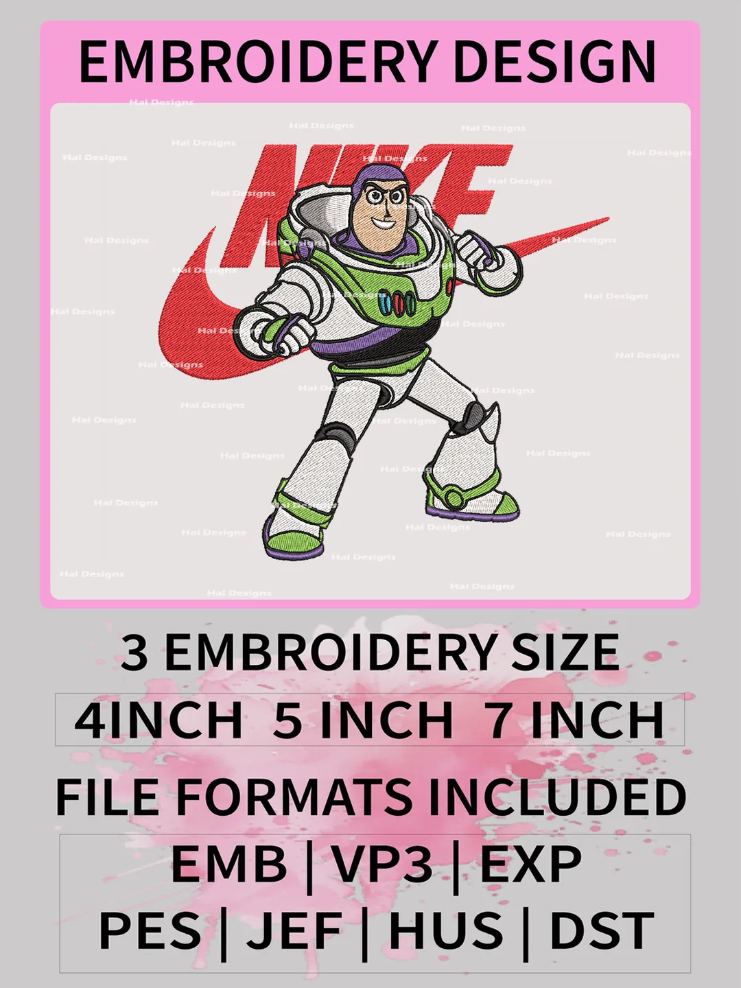 Toy Story Embroidery Designs – Disney Pixar Machine Embroidery Files