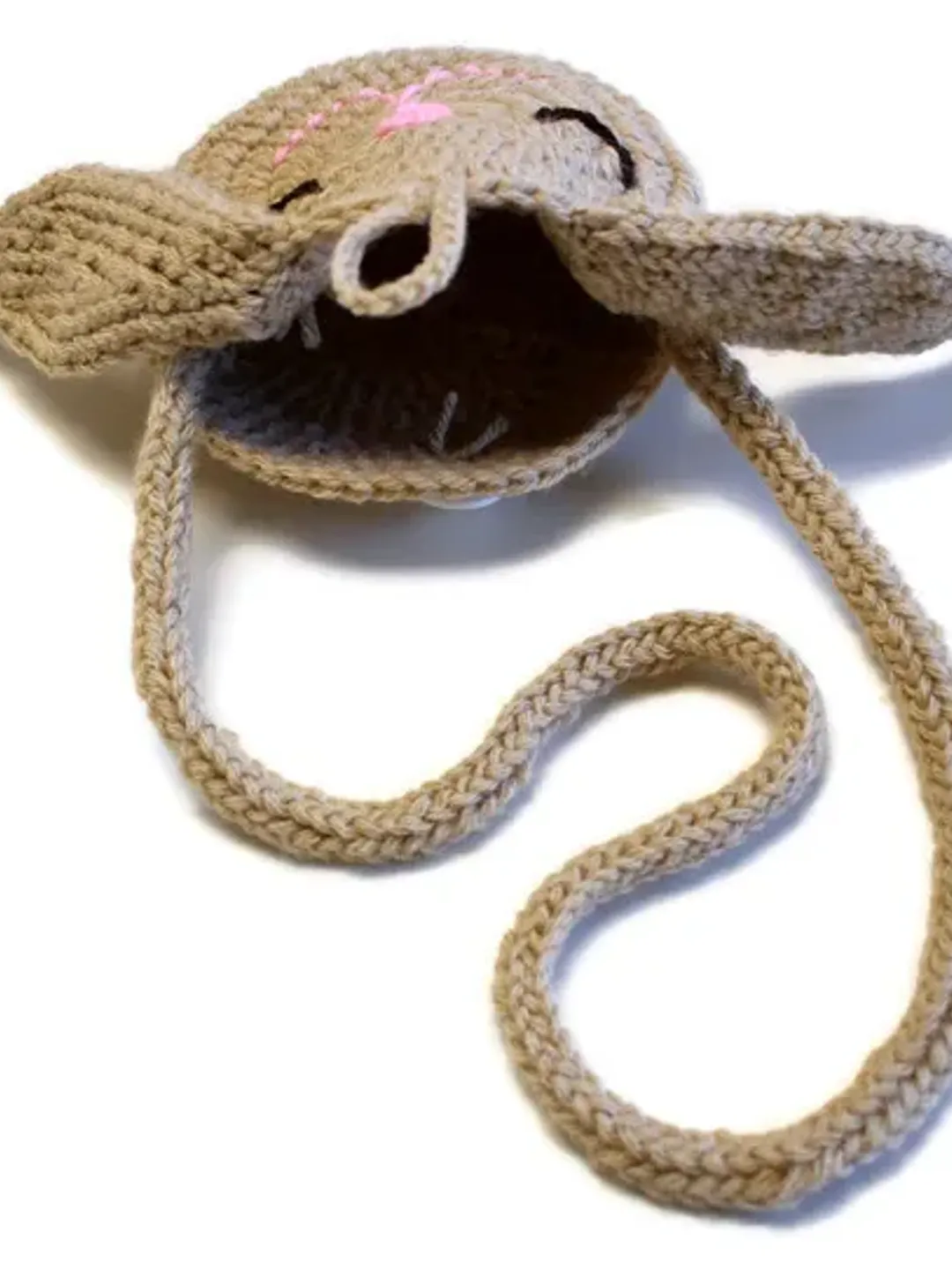 Crochet Bunny Rabbit Purse