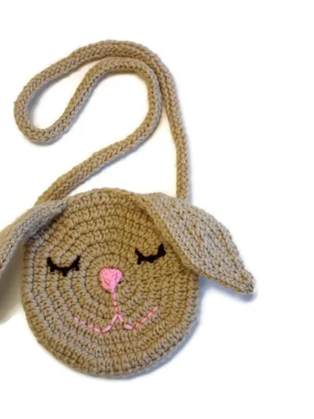 Crochet Bunny Rabbit Purse