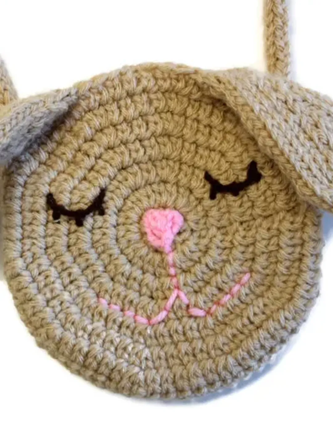 Crochet Bunny Rabbit Purse