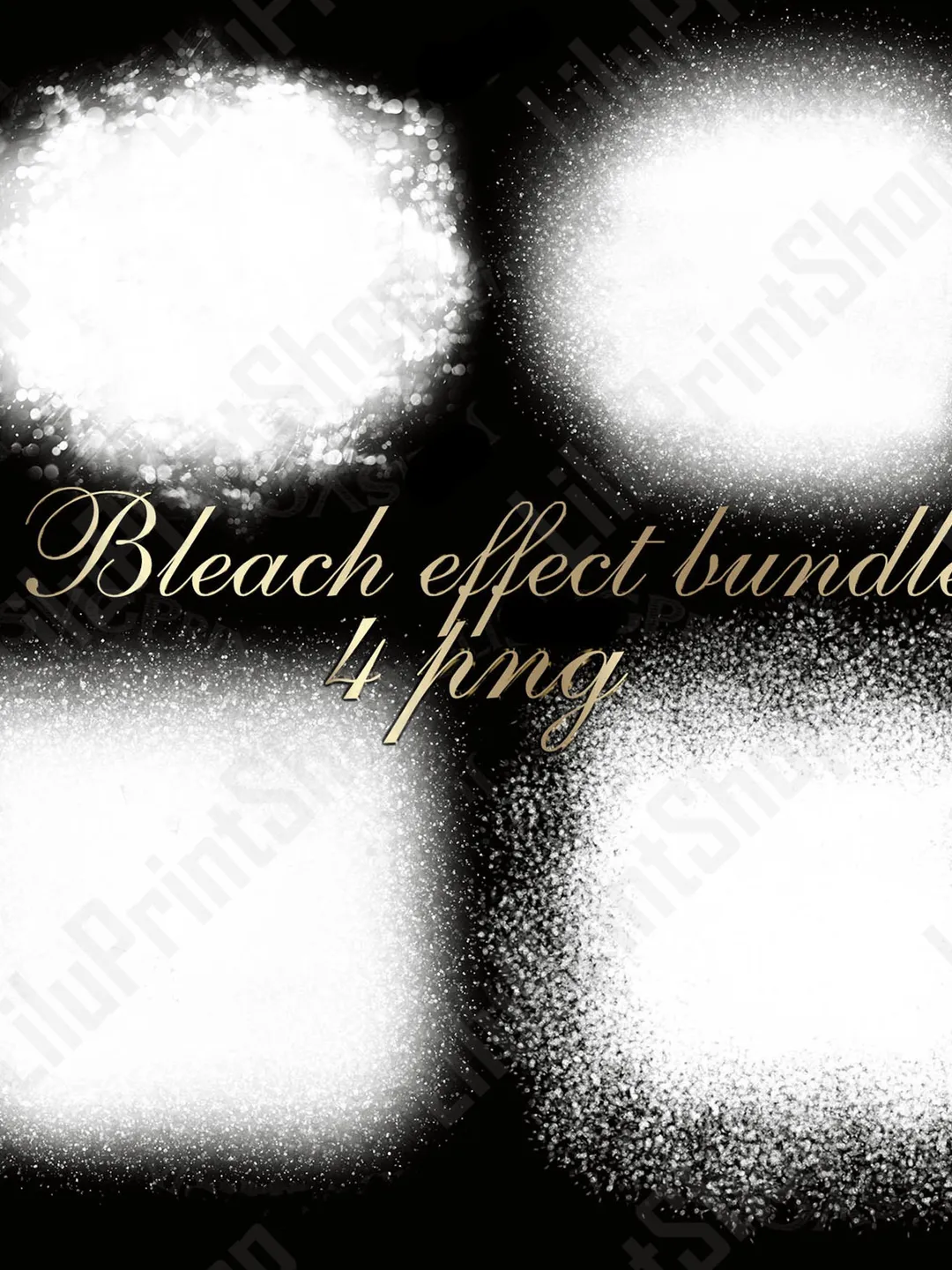 Bleach effect bundle PNG overlay, Bleach background of White splash for ...