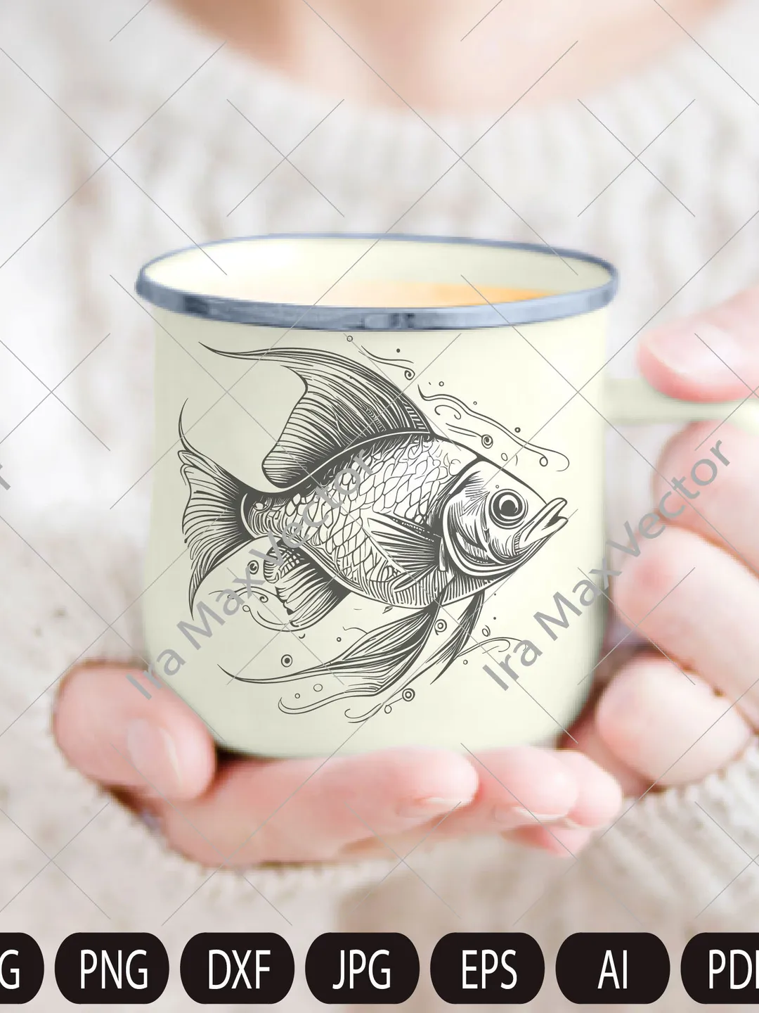 Fish SVG / Cute fish SVG / fish silhouette / fish vector / fish cut ...