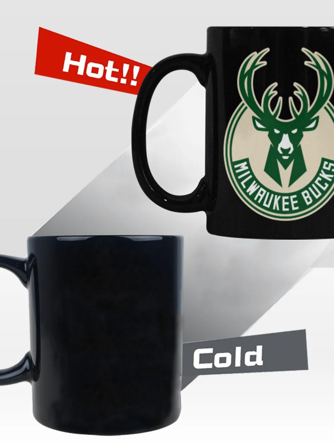 Milwaukee Bucks Color Changing Mug