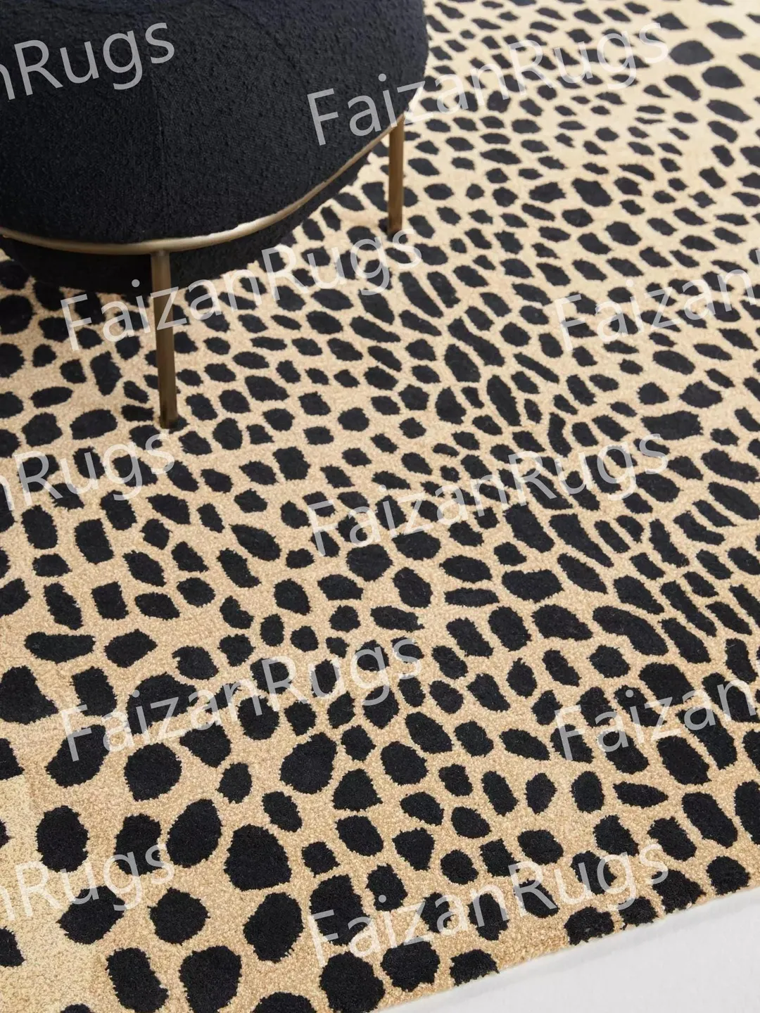 Buy Antelope Beige Rug | Blue Wool Area Rug Runner Handmade | Grey ...