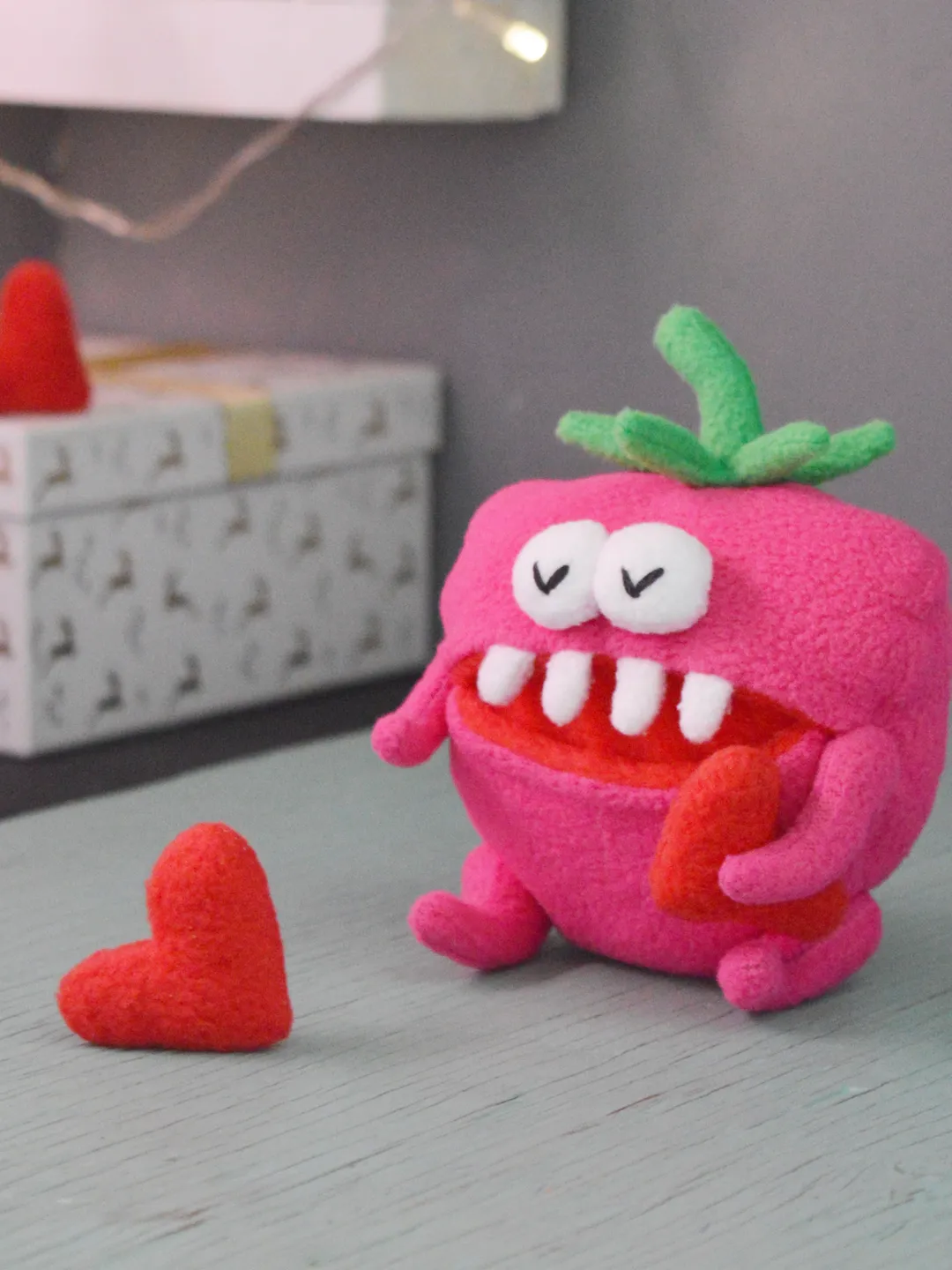 Plush Fleece Toy Pattern – Raspberry Softie PDF Tutorial