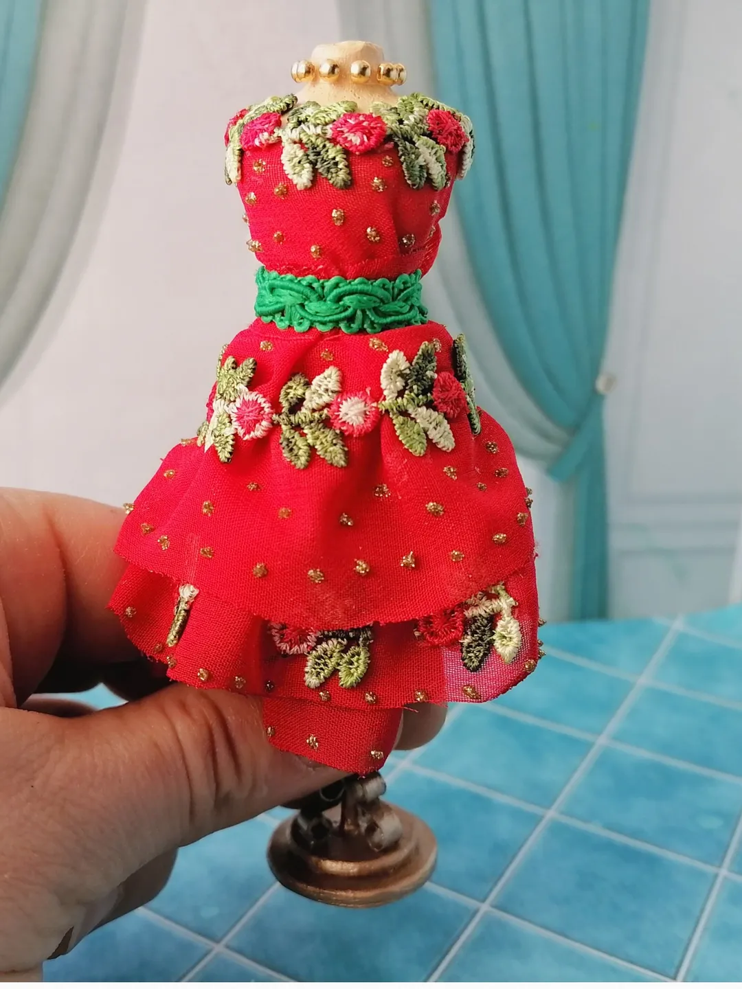 Dollhouse mannequin. 1:12. Puppet mannequin.Handmade.