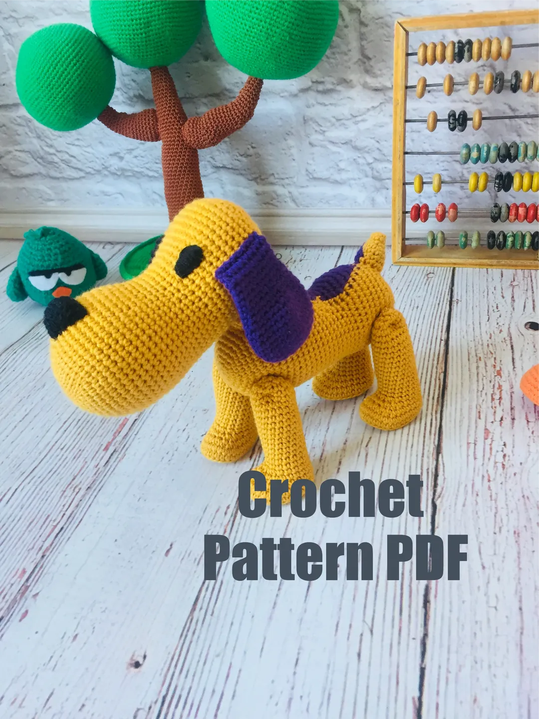 Crochet puppy snuggler pattern Amigurumi plush puppy pattern Baby ...