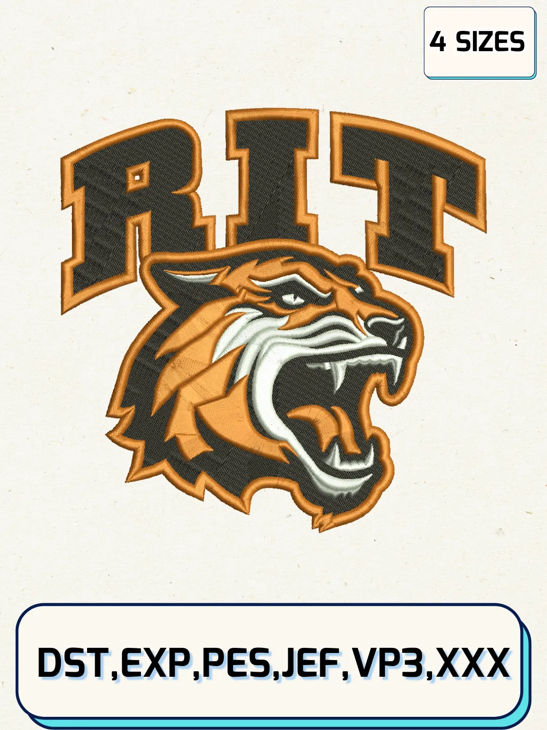 Grambling State Tigers Logos Embroidery Design Files, NCAA Logos ...