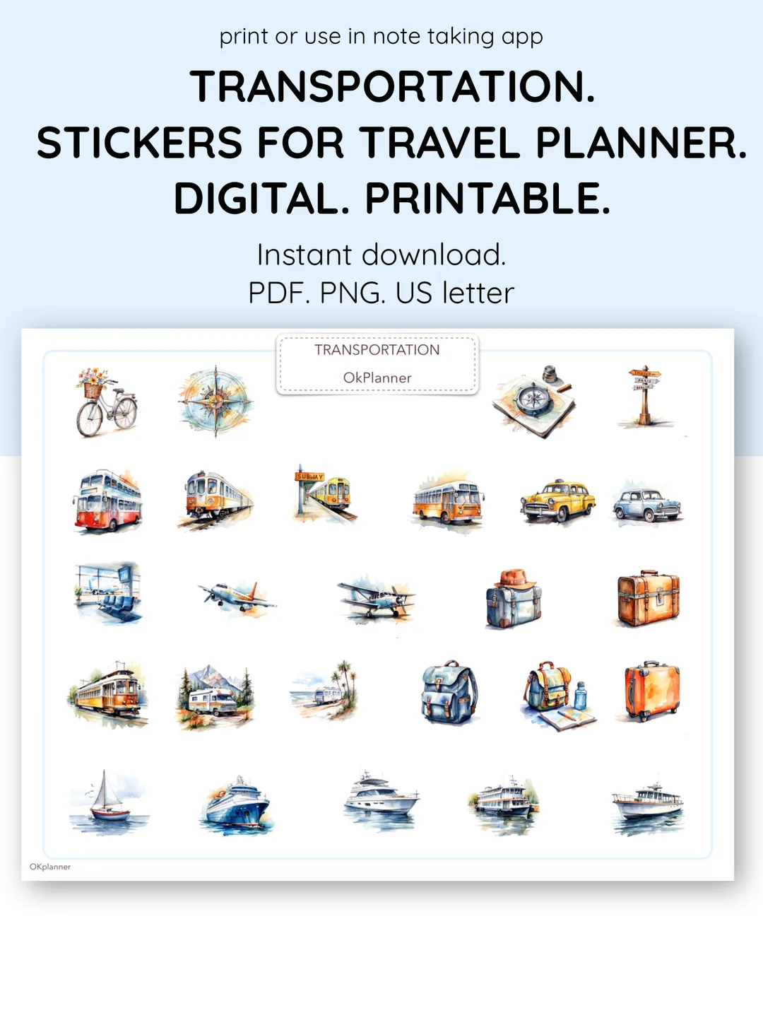 Digital monthly stickers 2025. Planner journal sticker. Student sticker ...