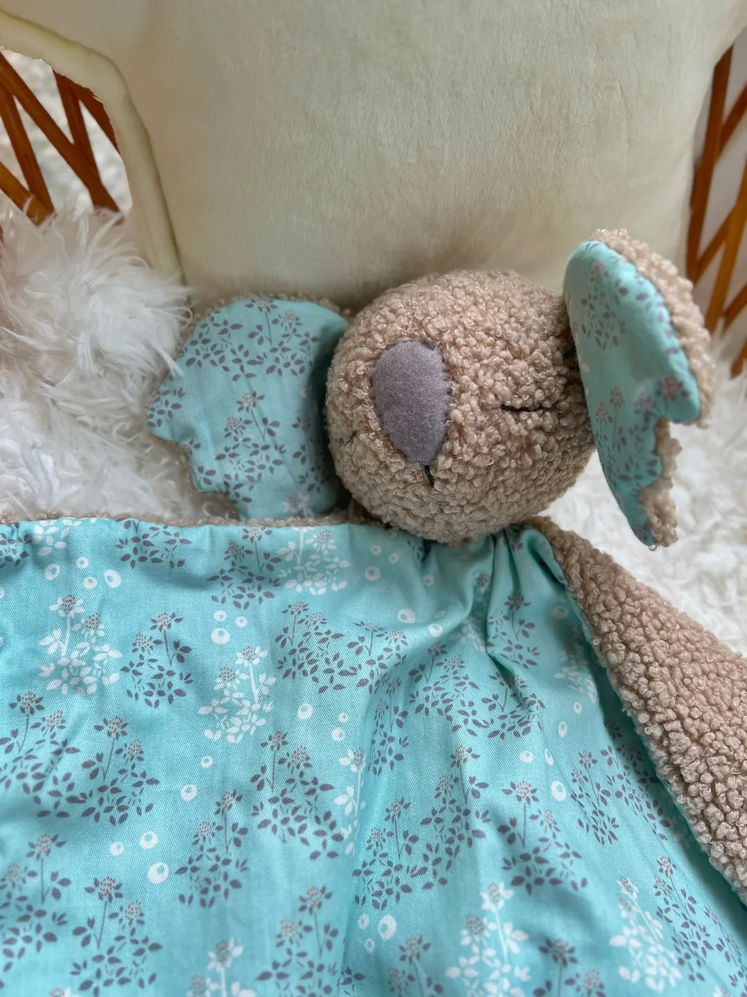 Baby toy koala, Baby lovey koala , Comforter koala, Baby comforter ...