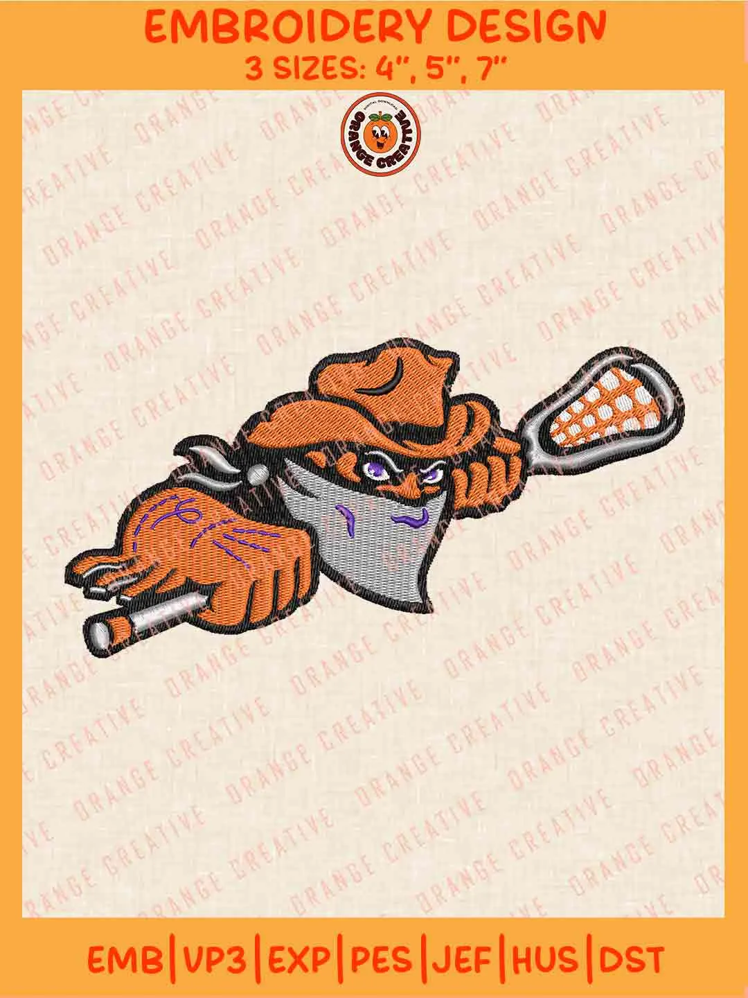 NLL Buffalo Bandits Team Athletic Logo Embroidery Files, Buffalo ...