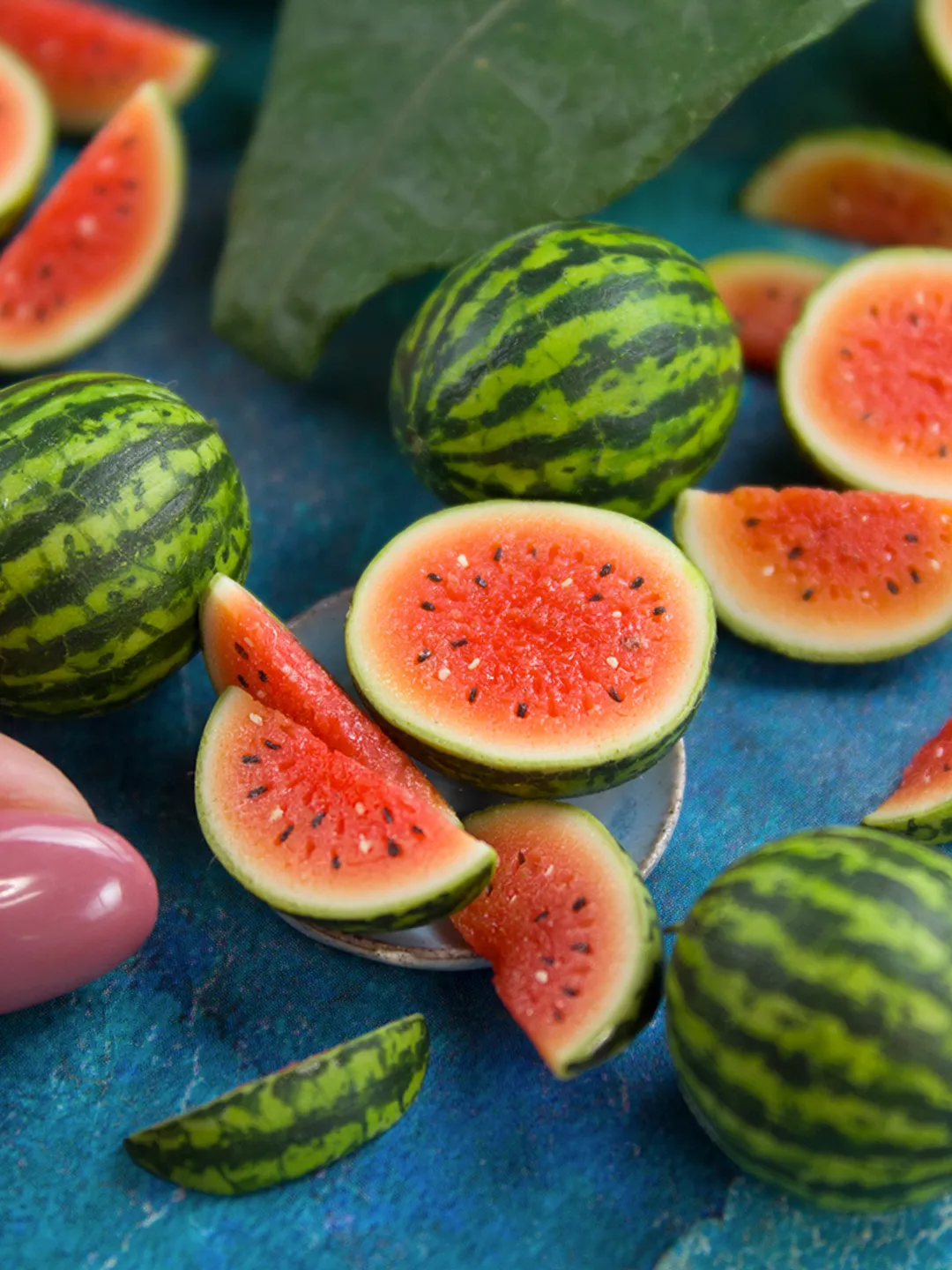 TUTORIAL Miniature Watermelon with polymer clay