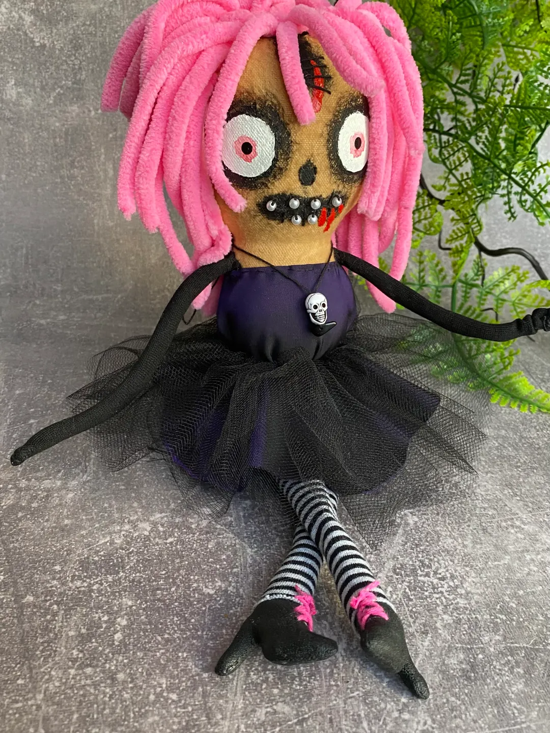 HANDMADE CREEPY DOLL