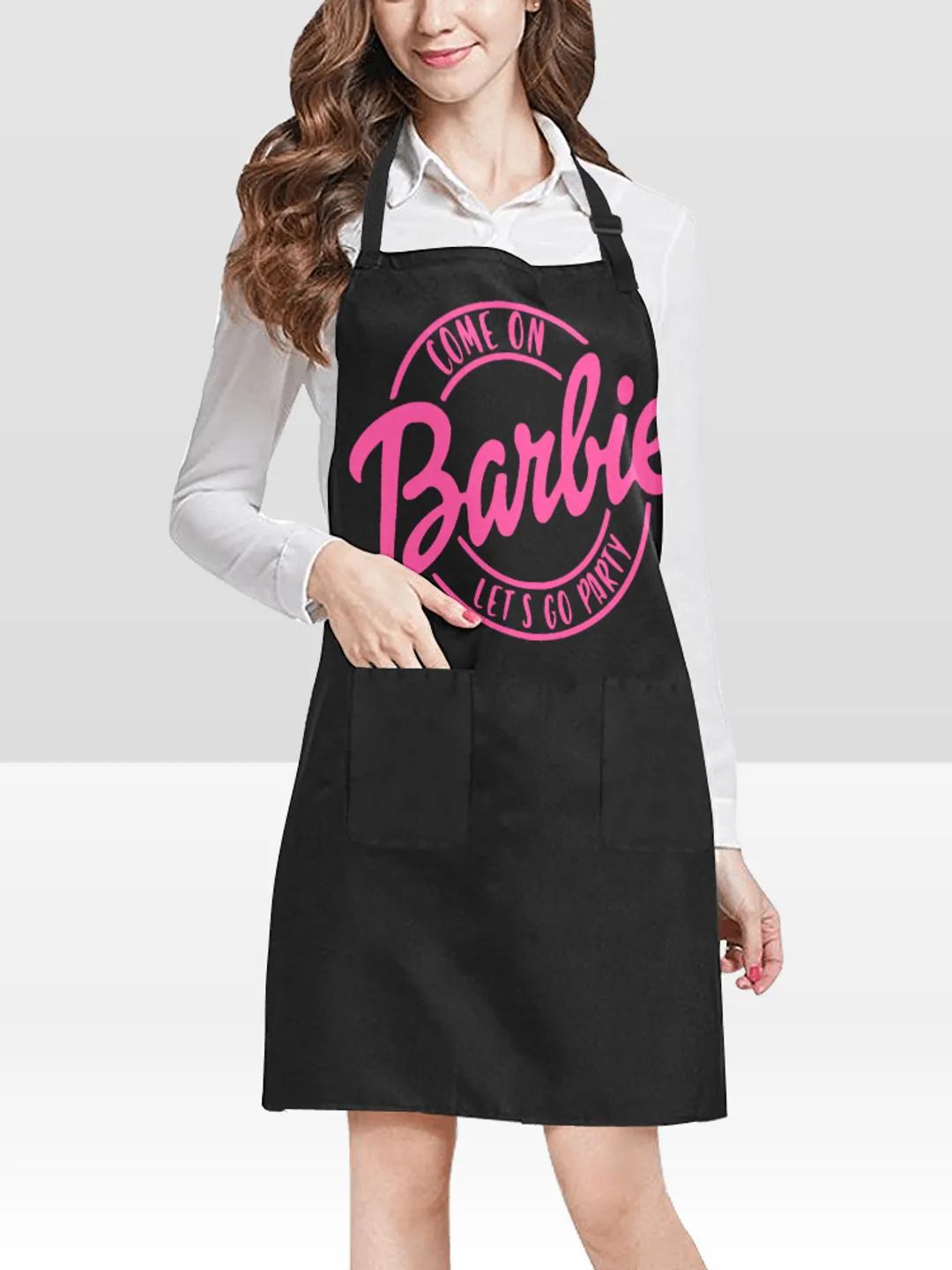 Come on Barbie Lets Go Party Apron