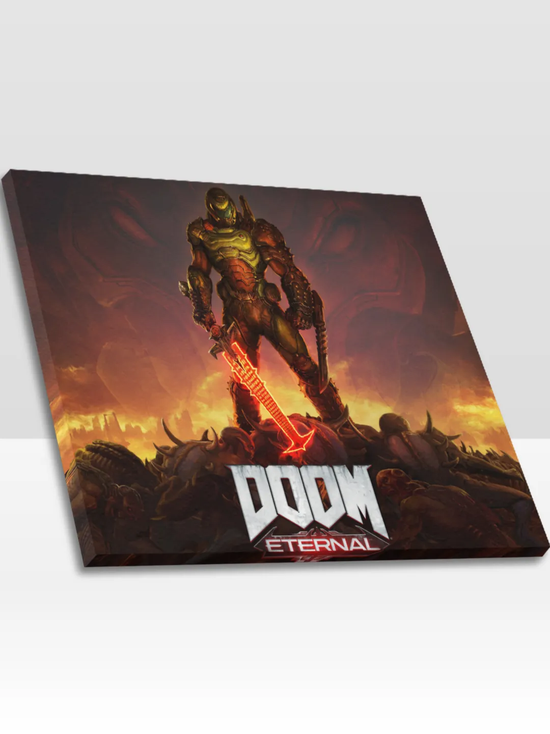 DOOM Eternal Frame Canvas Print, Wall Art Home Decor Poster