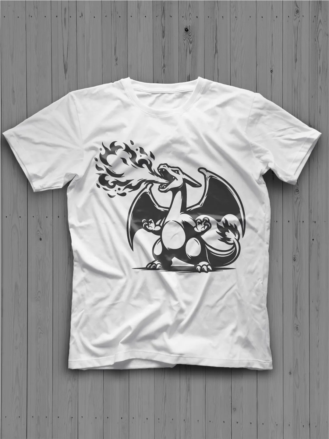 🔥 Charizard PNG SVG, Pokemon Fire Dragon, Cricut Clipart