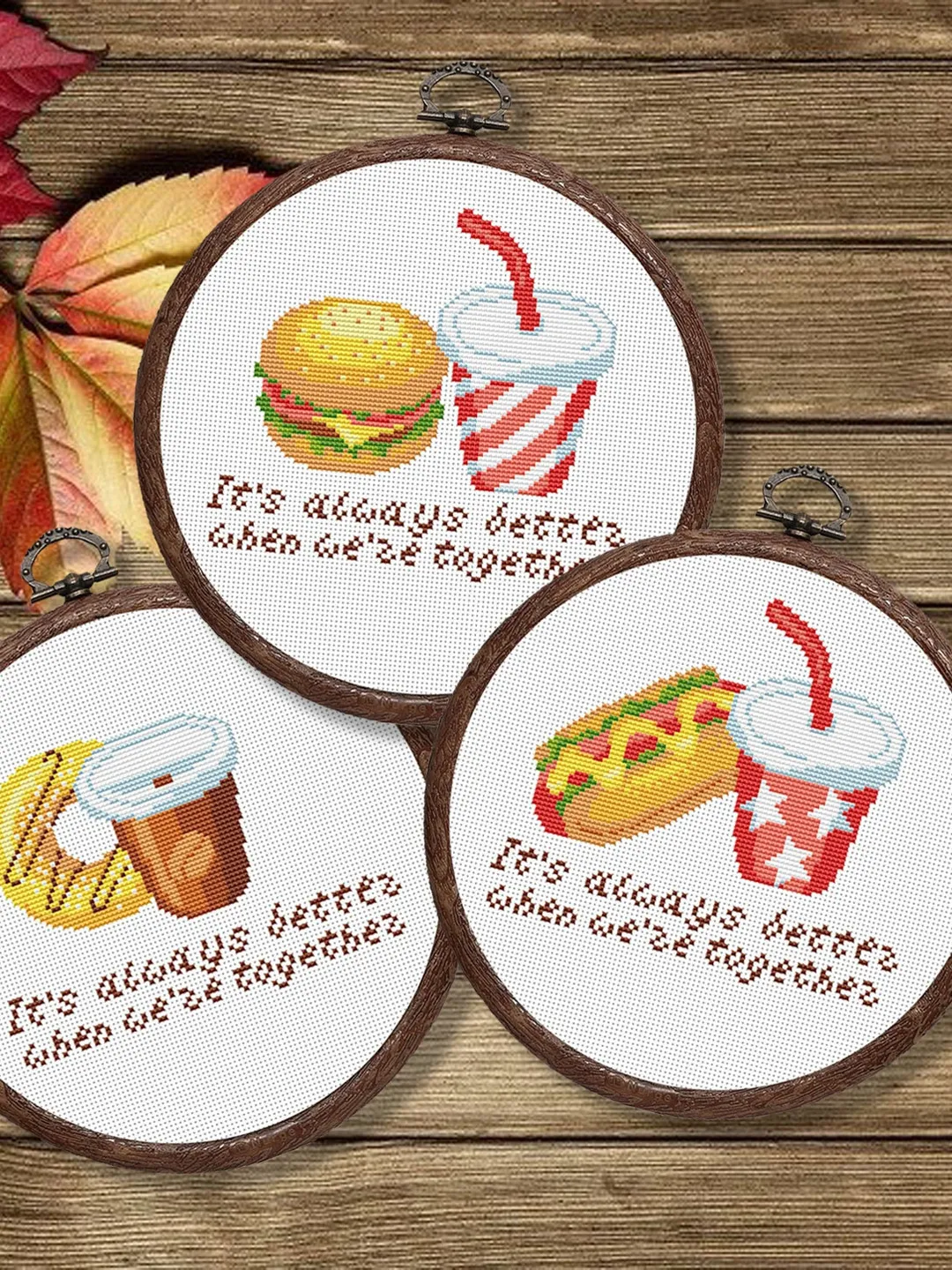 Set of 2 But First Beer Cross Stitch Pattern, Kitchen Cross Stitch ...