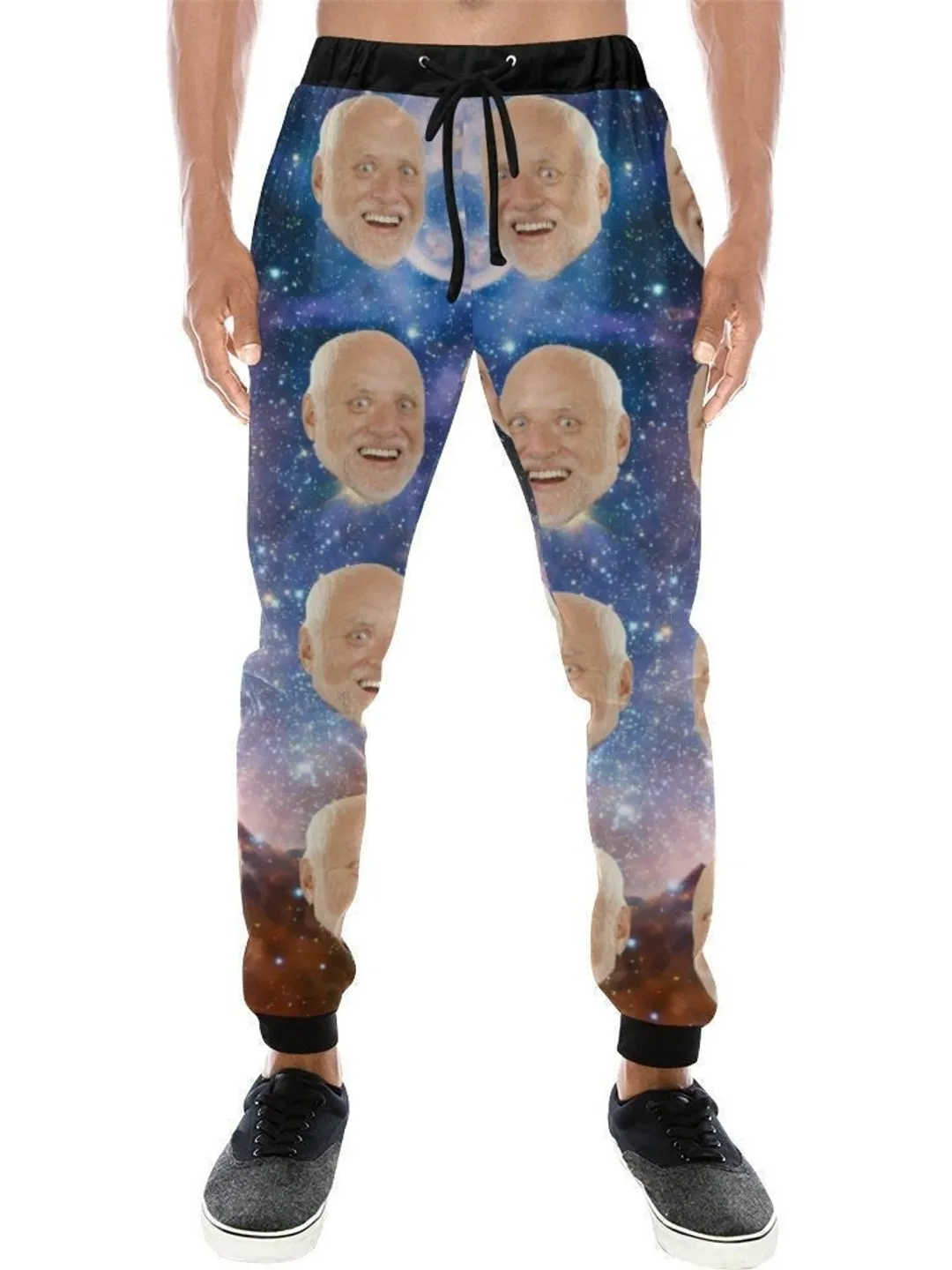 Custom Sweatpants Face Print, Personalized Sweatpants