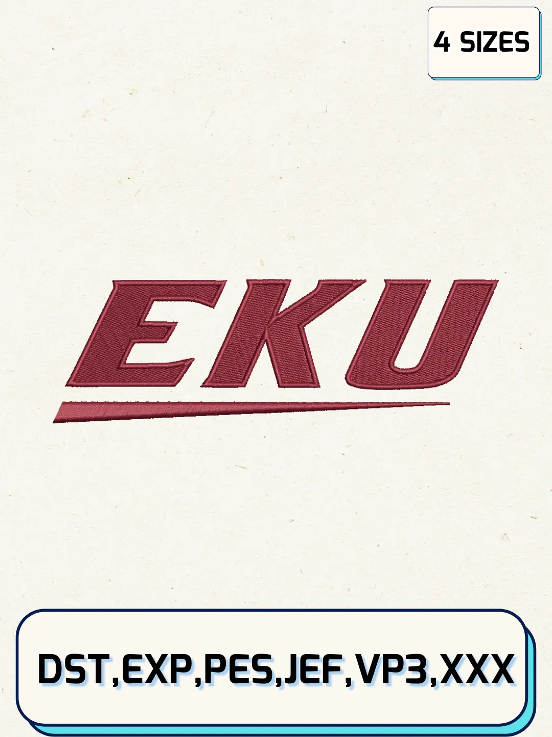 Eastern Kentucky Colonels Logos Embroidery Design Files, NCAA Logos ...