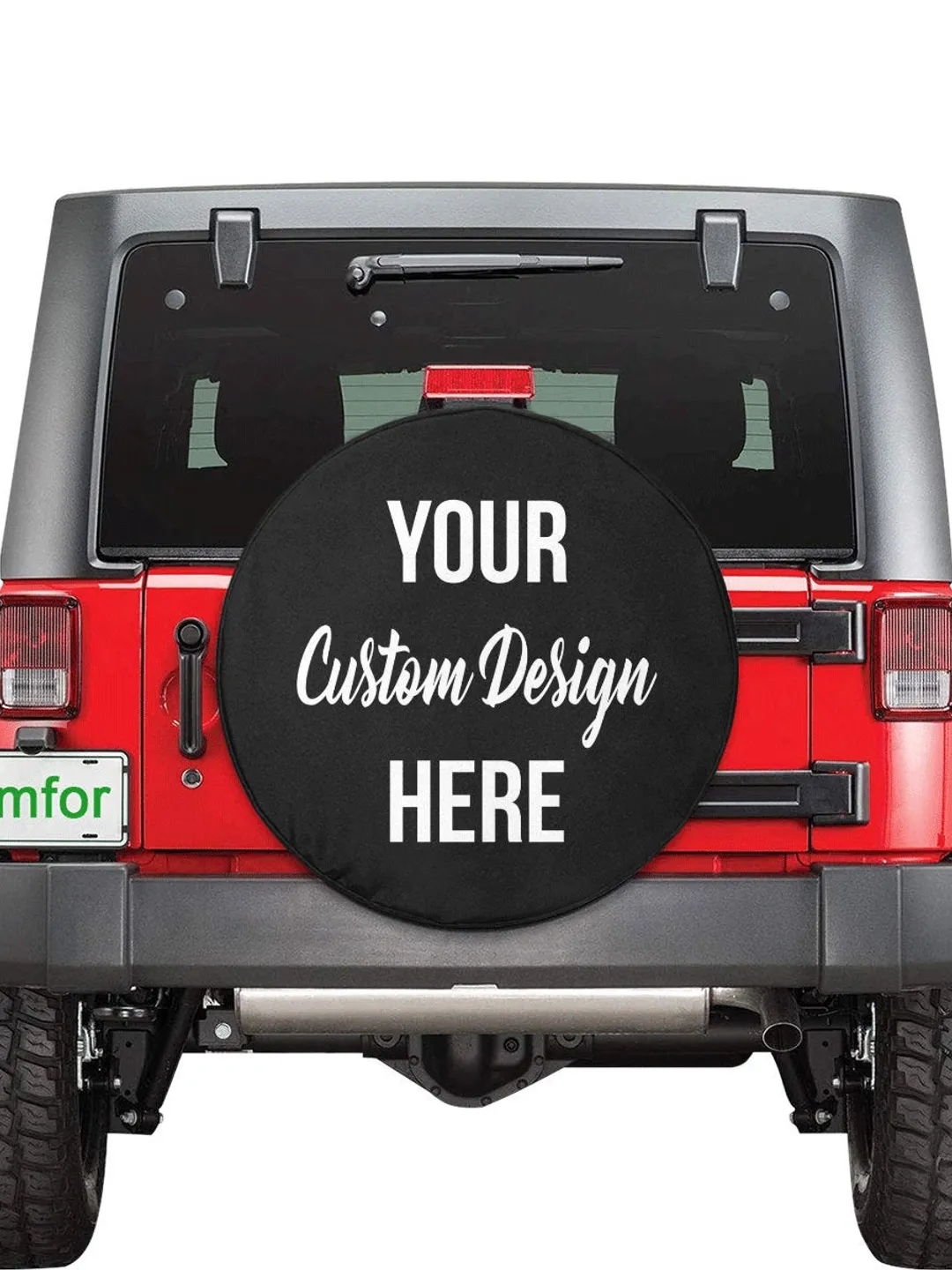 Custom Spare Tire Cover, Personalized Spare Tire Cover