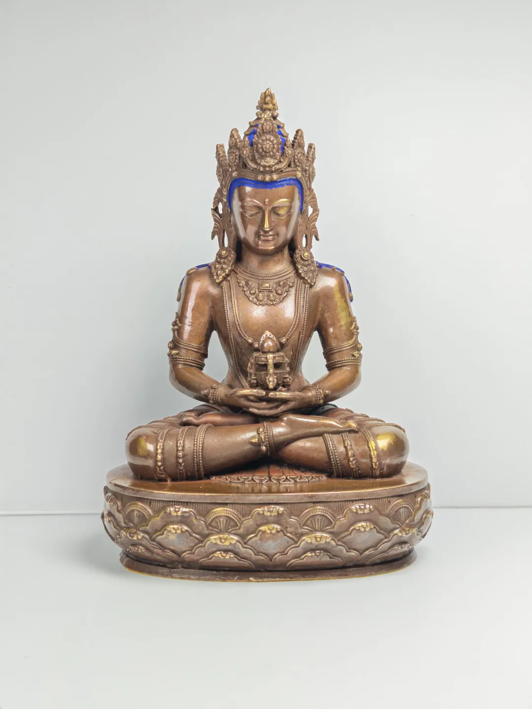 Authentic Amitayus Statue - Scared Tibetan Statue - Fully Consecrated ...