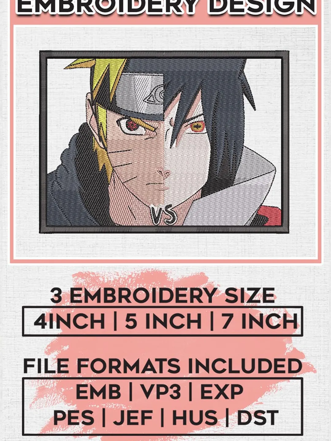 Uchiha Sasuke Nike Embroidery Designs, Sasuke Anime Character ...