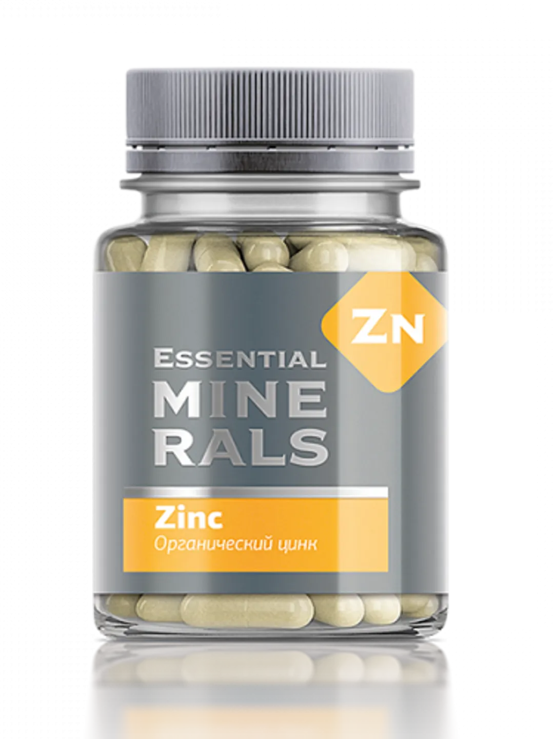 Organic Zinc 60 capsules / Zinc / Organic Copper