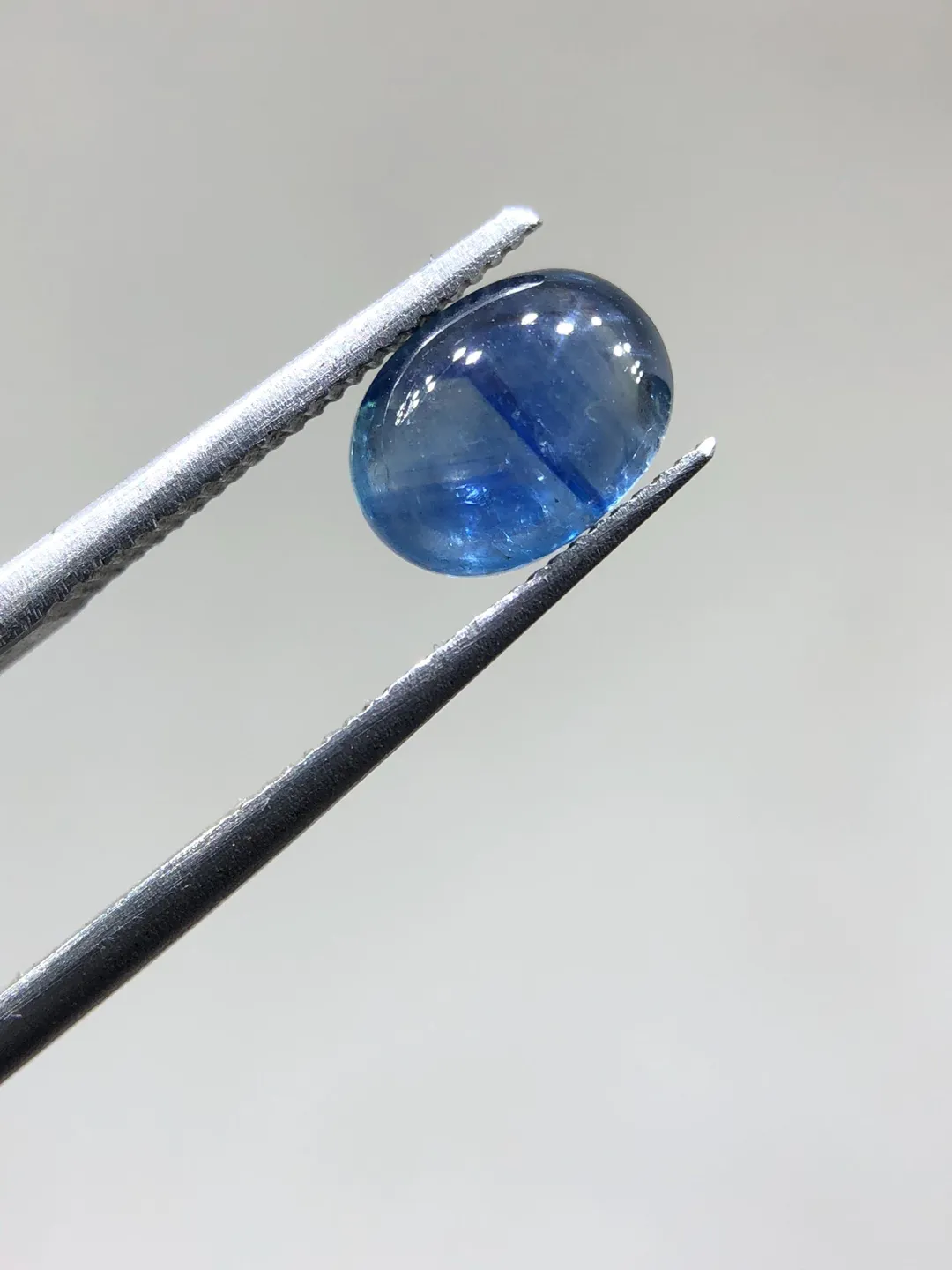 Natural Blue Sapphire Cabochon, 1.90ct, AAA+ Gemstone, 6x8MM