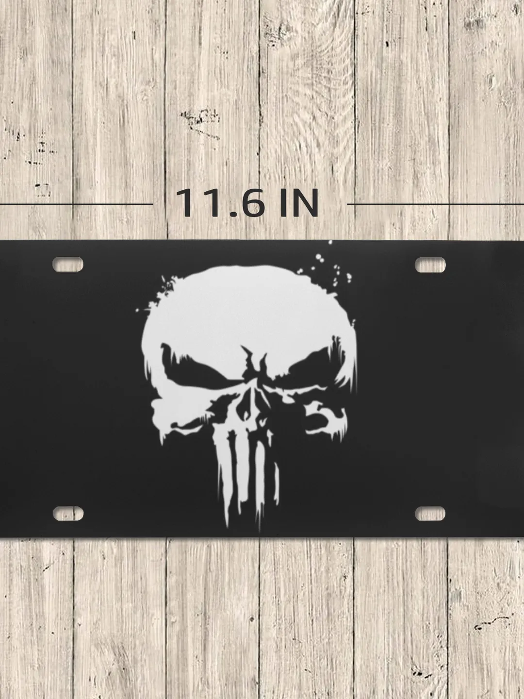 Punisher License Plate