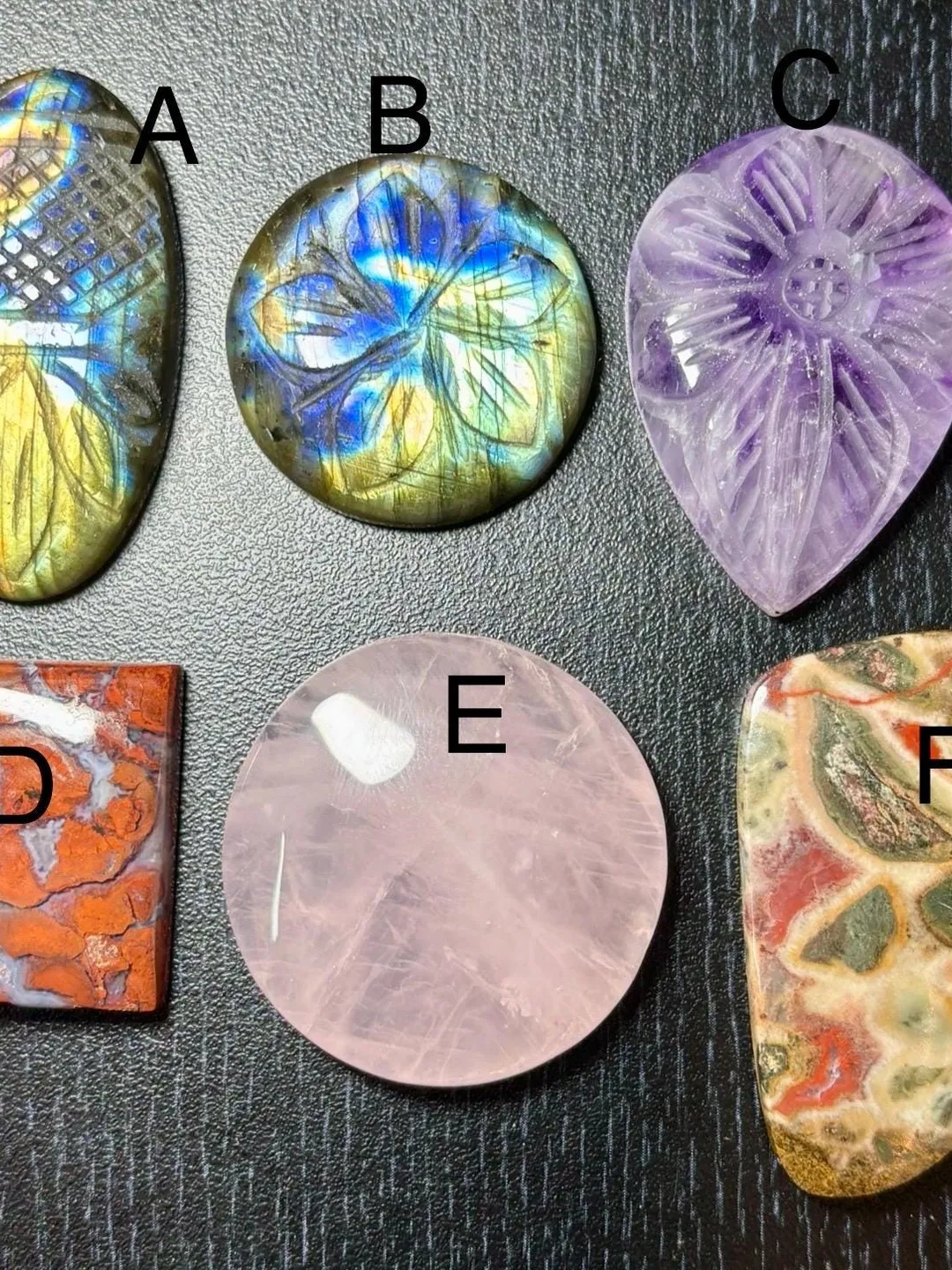 A ,Natural mix Stone Cabochon, Handmaid, Gemstone, jewellery