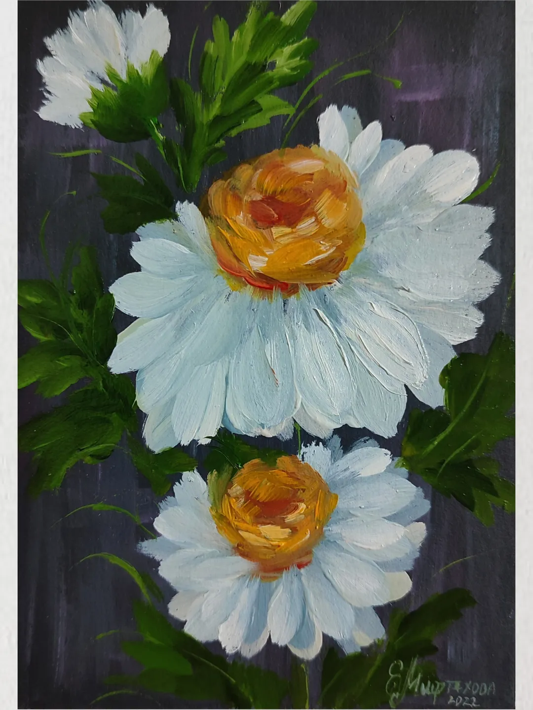 Daisies paintings, Are daisies wildflowers, Framed art, Vertical ...