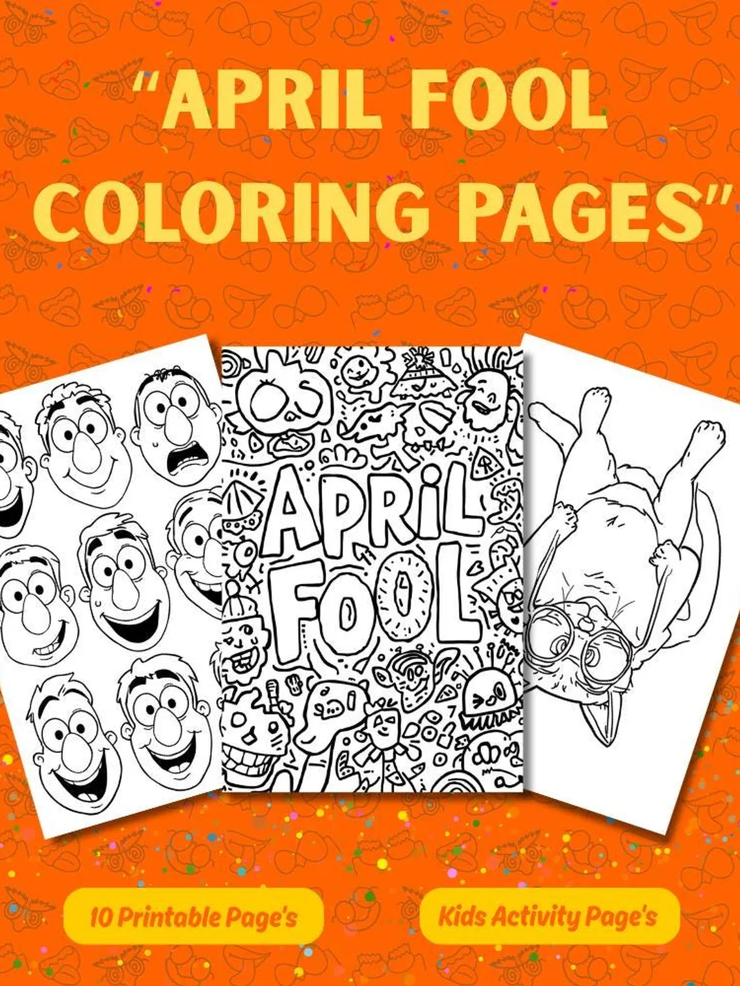 Creative April Fool's Day Coloring Pages - Fun for All Ages