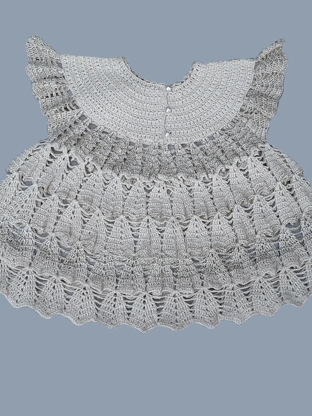 Crochet Baby cream dress Pattern, Crochet Baby Dress Pattern PDF in ...