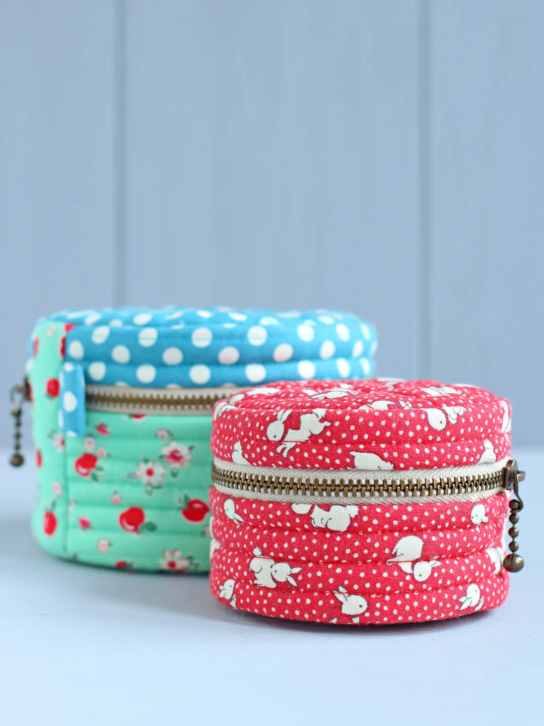 PDF Round Pouch in Two Sizes Sewing Pattern