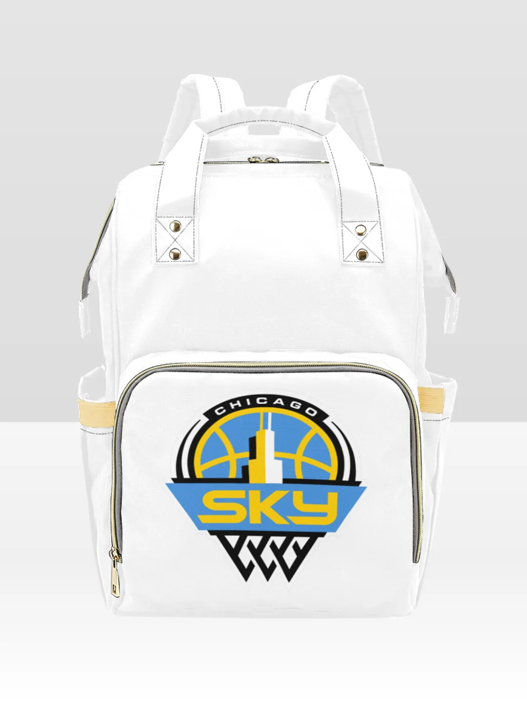 WNBA Chicago Sky Diaper Bag Backpack