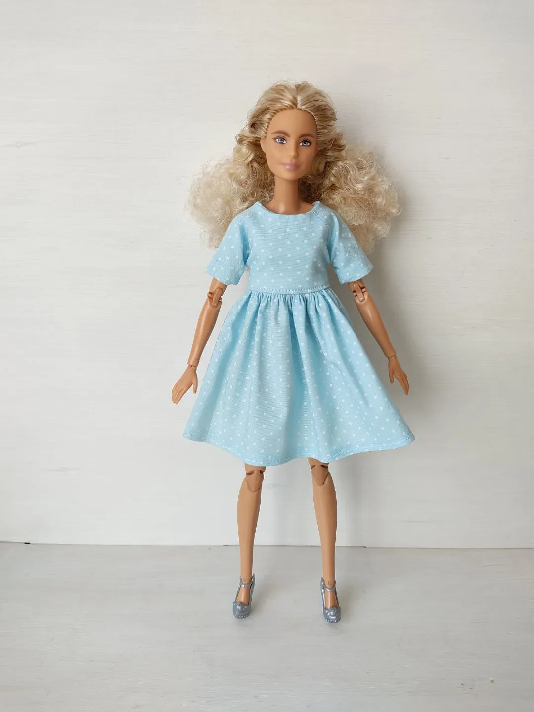 PDF sewing pattern for Barbie MTM dolls.