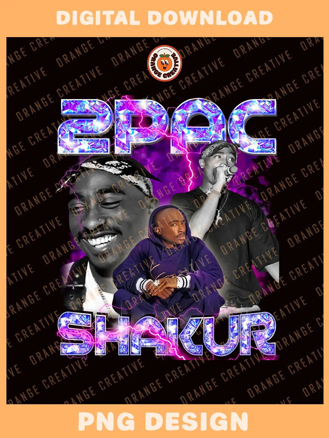 Vintage Tupac Shakur Png Designs, 2pac Rapper Merch, Tupac Concert Tour ...