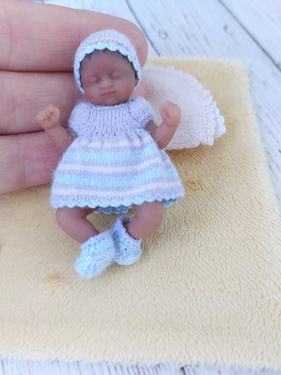 Special order. 2 set Miniature clothes for mini Silicone Zuru baby doll